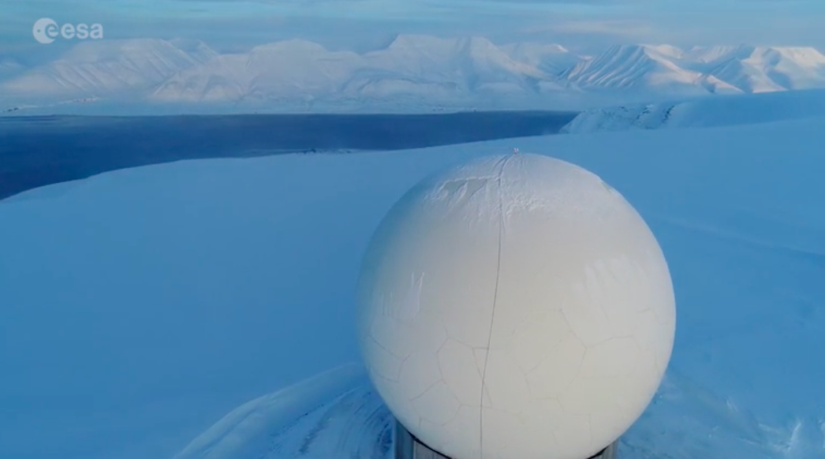 Tracking satellites from the Arctic | Meteorological Technology ...