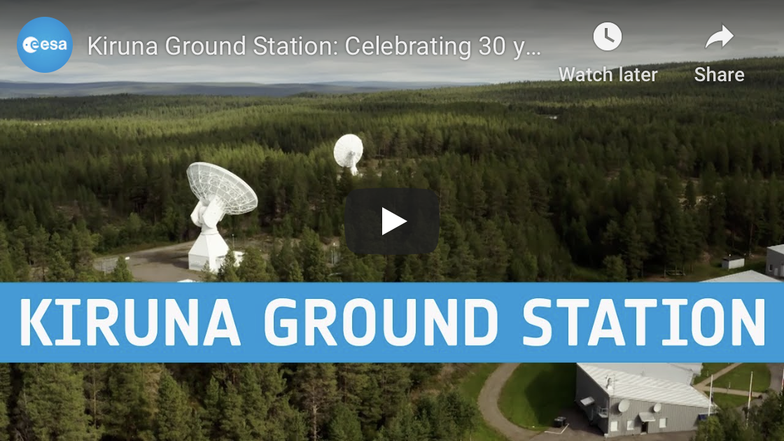 Kiruna Ground Station: Celebrating 30 years of space excellence ...