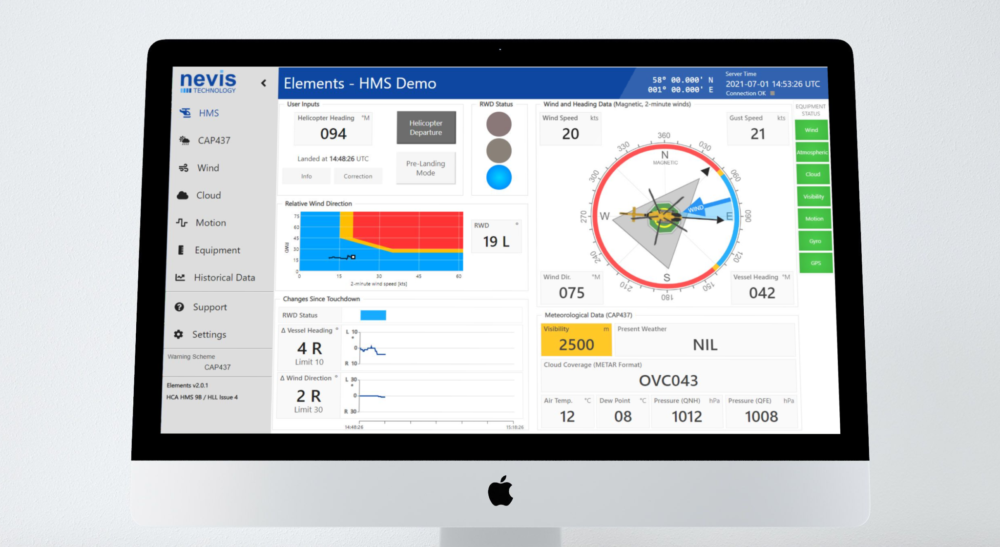 Nevis Technology’s helideck monitoring system achieves CAA ...