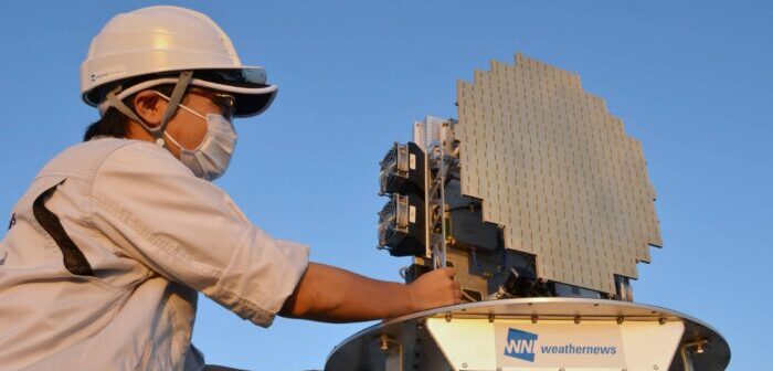 Weathernews tests latest high-speed meteorological radar technology ...