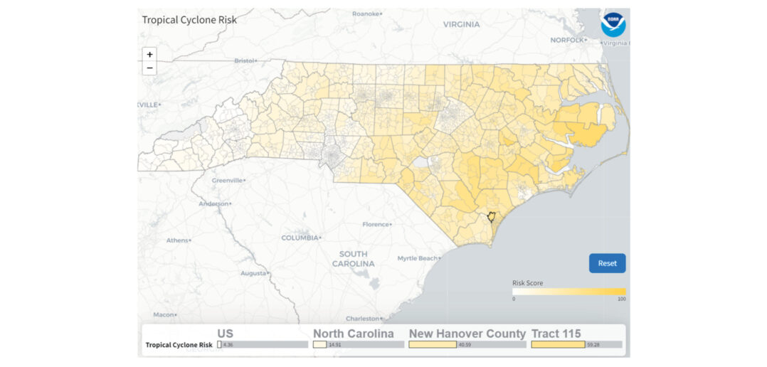 NOAA updates mapping tool to illustrate disaster risk and vulnerability ...