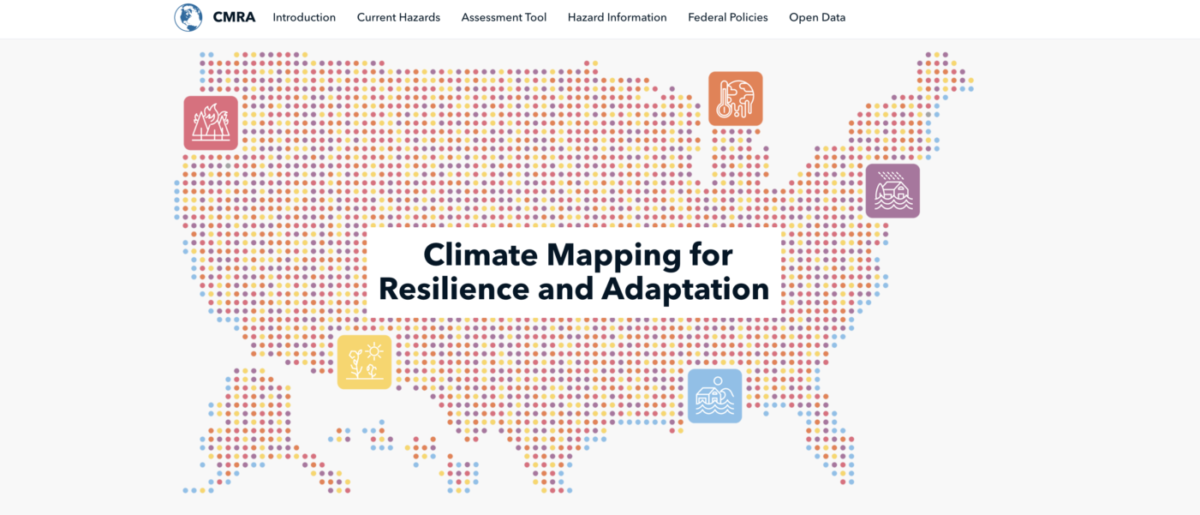 USA launches climate mapping portal depicting climate-related hazards ...