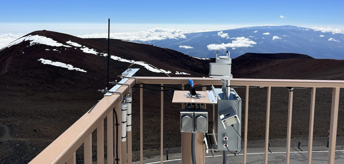 University of Hawaii helps relocate atmospheric measurement site in ...