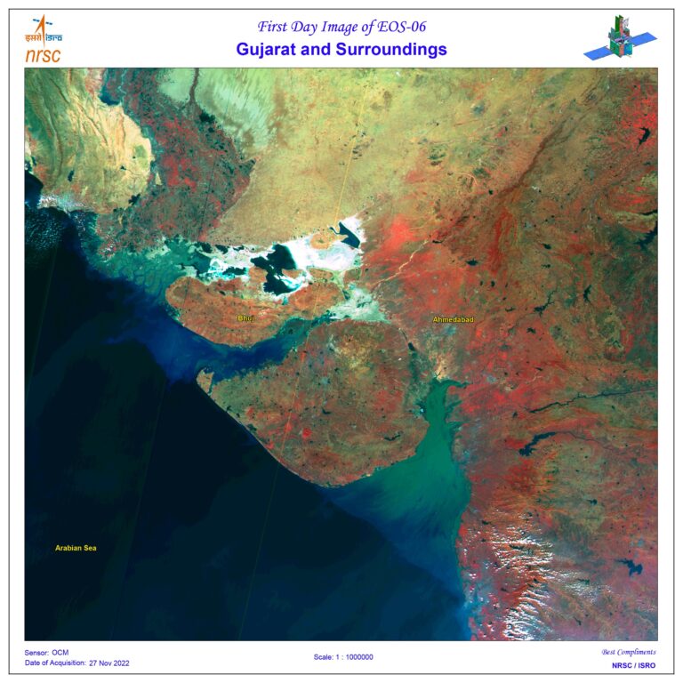 Indias Oceansat 3 Transmits First Images From Polar Orbit Meteorological Technology International