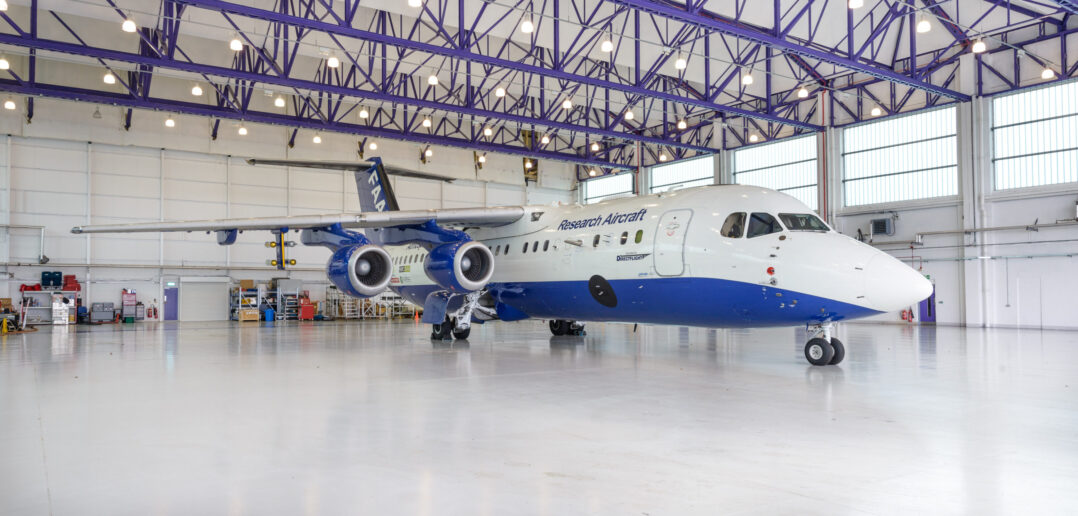 Sustainable aviation fuel used for first time during FAAM training ...