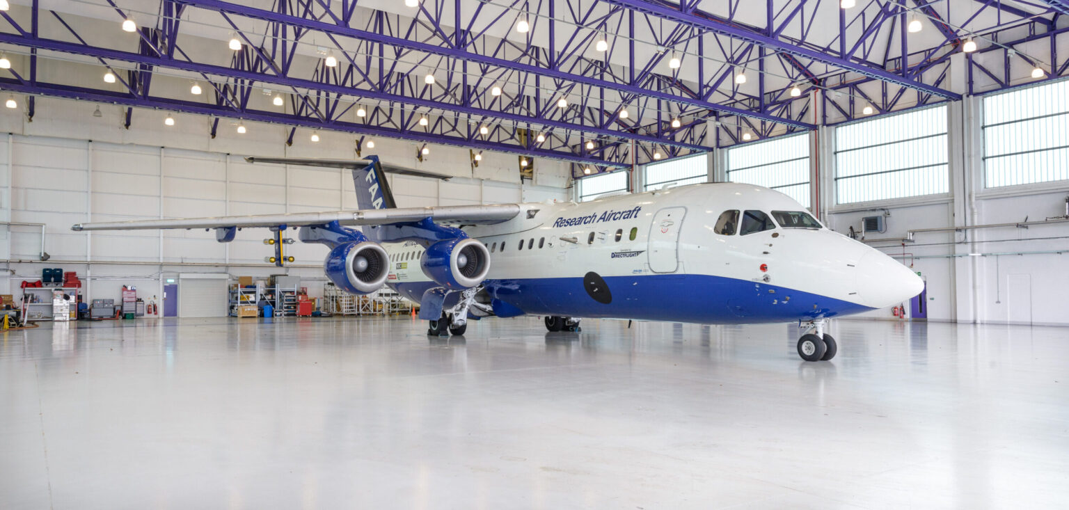 Sustainable aviation fuel used for first time during FAAM training ...