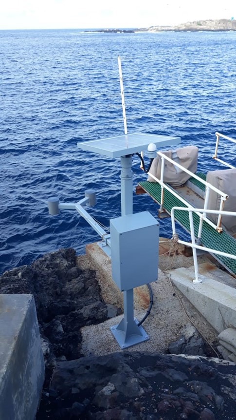 NOC installs modern sea-level gauge on Ascension Island ...