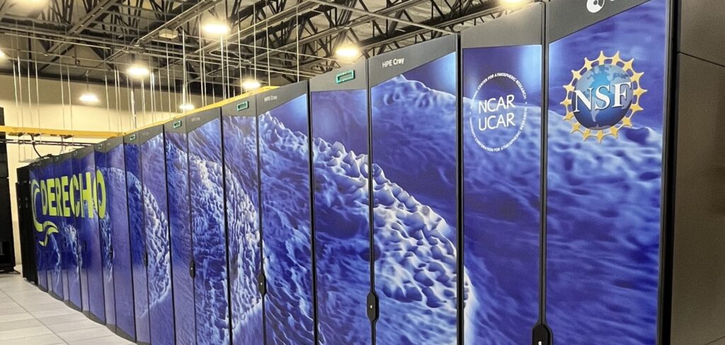 First projects launched on new NCAR supercomputer Derecho ...