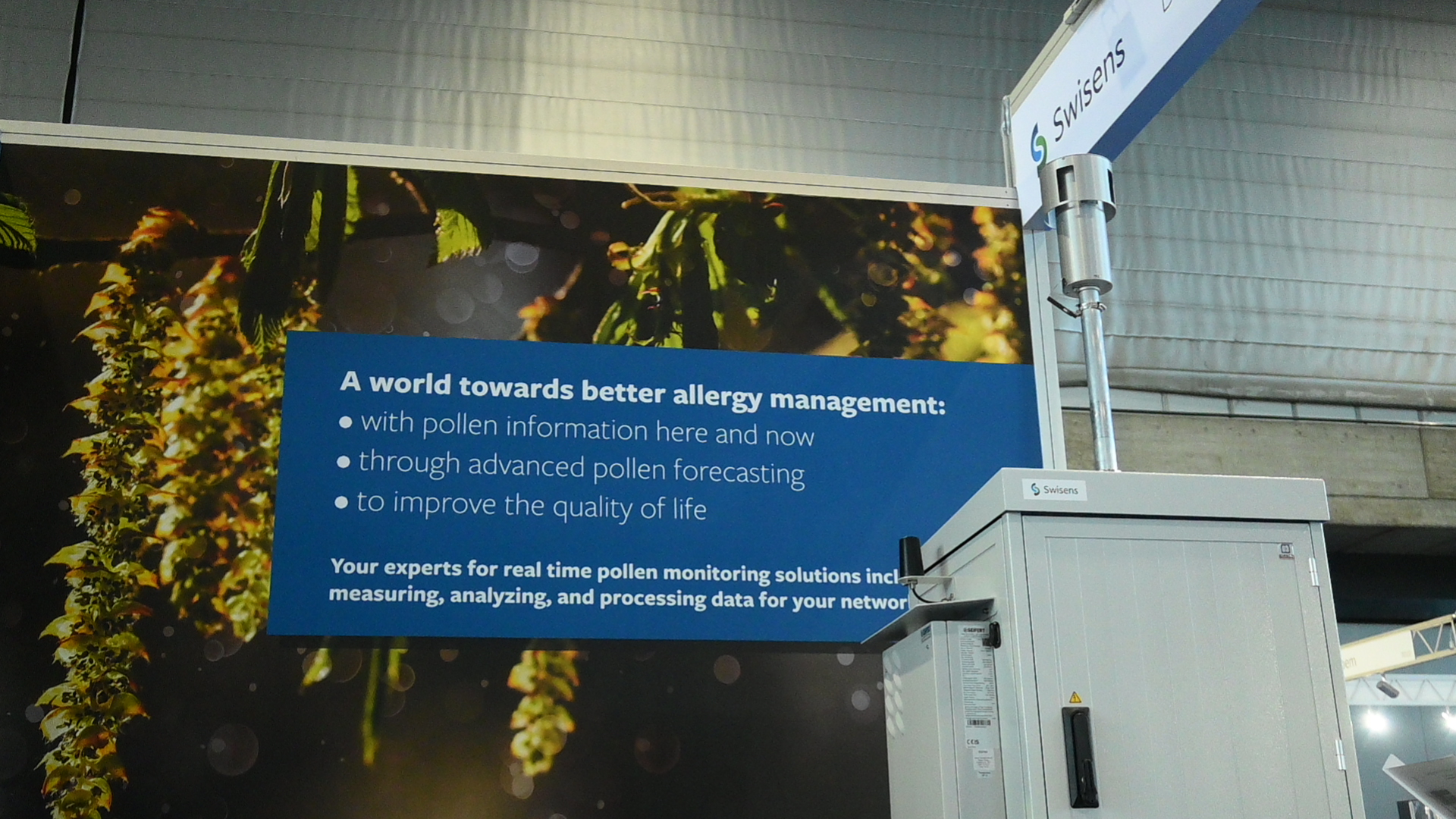 EXPO NEWS | Day 2: Swisens presents its automatic pollen monitoring ...