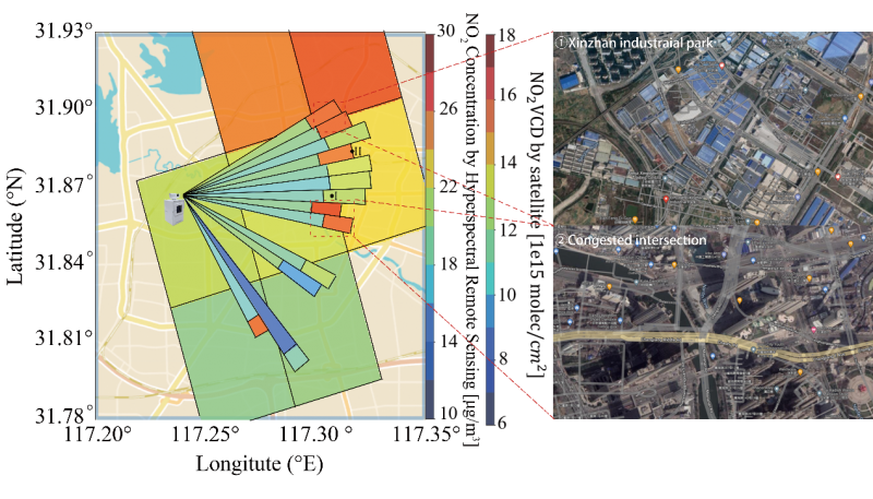 The Chinese Academy of Sciences introduces a hyperspectral remote sensing technique for trace ...