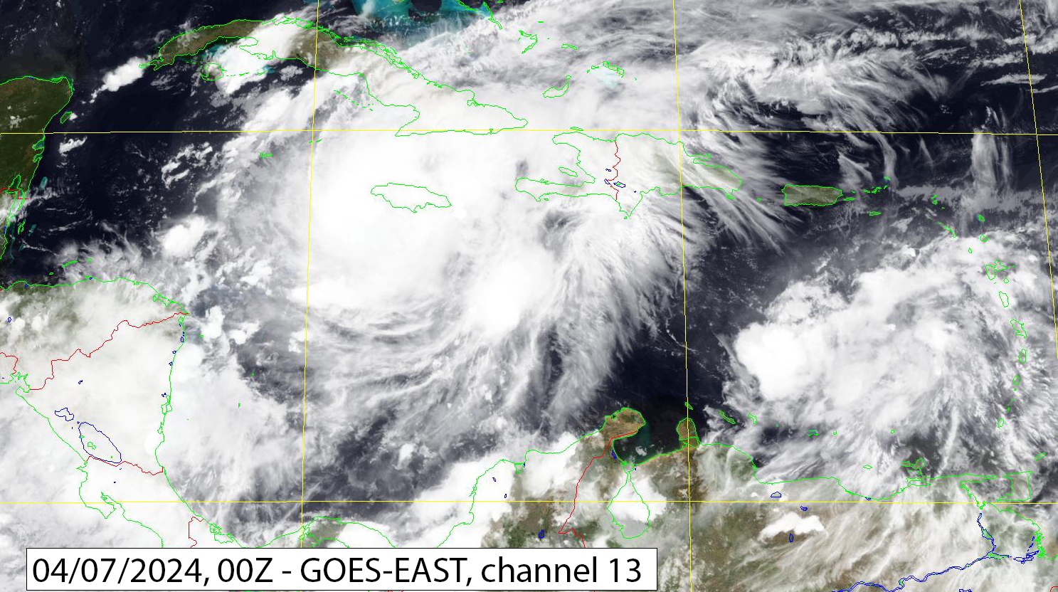 Space Park Leicester and NCEO capture real-time images of Hurricane ...