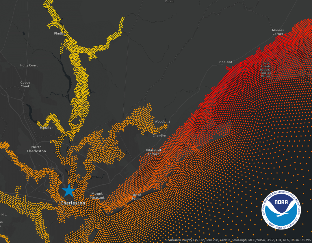 NOAA releases first computer-modeled historical water level data for ...