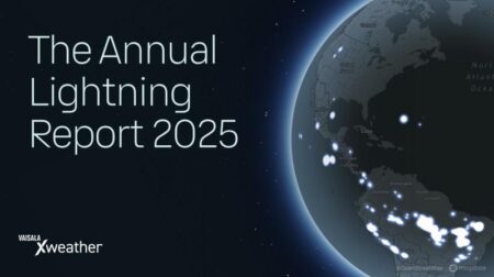 US lightning activity reaches eight-year high in 2025, Vaisala report ...
