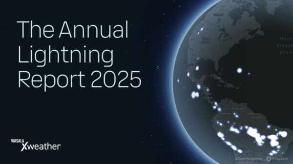 US lightning activity reaches eight-year high in 2025, Vaisala report ...
